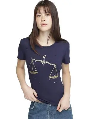 TYLER MCGILLIVARY Horoscope Tee - Libra