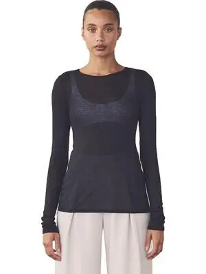 ARTEMIS DICIERO Dasha Longsleeve - Black