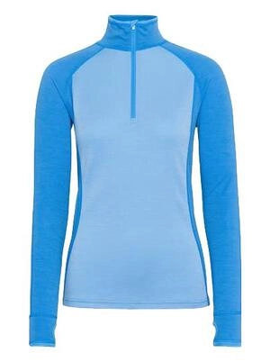 Kari Traa Mila 1/2-zip Baselayer Top - Ocean