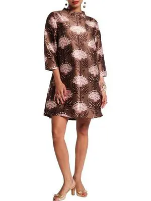 FRANCES VALENTINE Diplomat Mini Dress Heirloom Floral