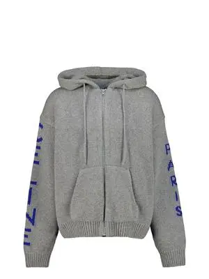 Celine Logo Wool Hoodie - Multicolor