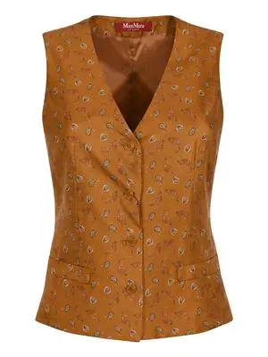Max Mara Waistcoat - Brown