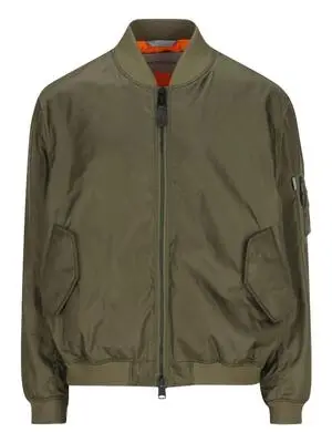 Balenciaga Balenciaga Men Nylon Bomber Jacket Multicolor
