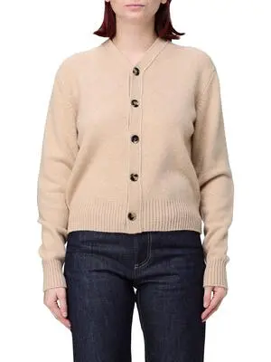 Bottega Veneta V-neck Cashmere-blend Cardigan With Buttons - Cream