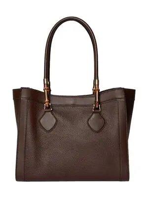 Gucci Bamboo Tote Medium Bag, Brown, Leather Brown