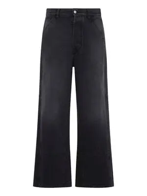 Marni Denim Workwear Trousers - Black