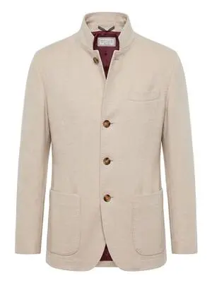 Brunello Cucinelli Lightweight Cashmere Outerwear Blazer - Multicolor