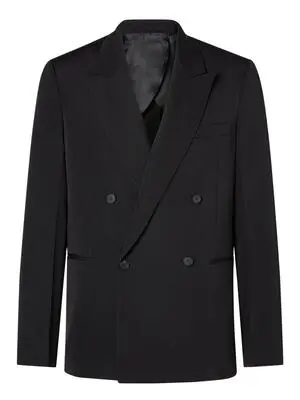 Fendi Blazer In Virgin Wool - Black