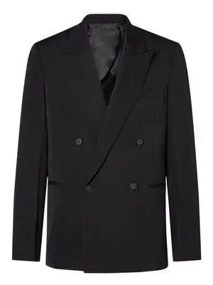 Fendi Blazer In Virgin Wool - Black