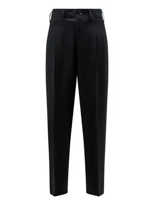AMI Paris Virgin Wool Trousers - Multicolor
