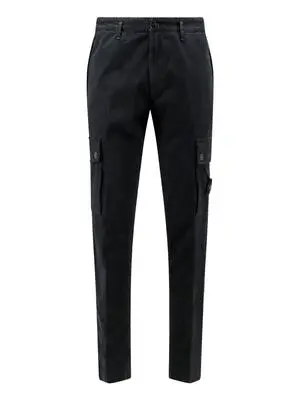 STONE ISLAND Stone Island Men Cargo Stretch Organic Cotton Trousers