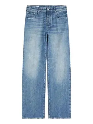 Dries Van Noten Baggy Jeans Blue