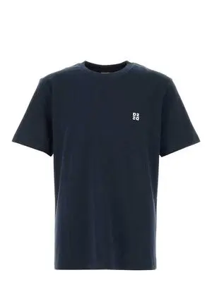 Dsquared2 Dsquared Men Navy Blue Cotton T-Shirt Blue
