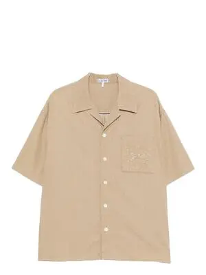 Loewe Anagram Cotton Shirt - Multicolor