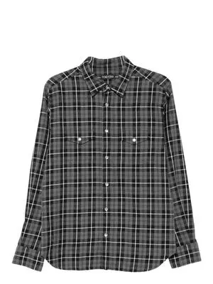 TOM FORD Checked Cotton Shirt - Multicolor