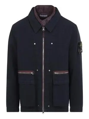 Stone Island Field Jacket - Blue
