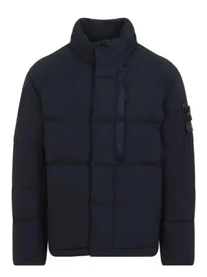 Stone Island Down Jacket - Blue