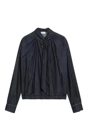 Dries Van Noten Dark Indigo Denim Shirt - Blue