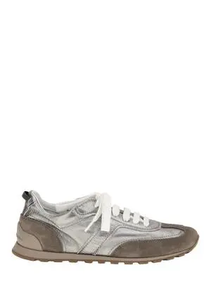 Brunello Cucinelli Suede Sneakers - Multicolor