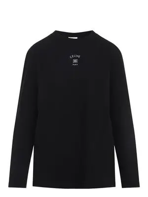 Celine Long Sleeved T-shirt - Black