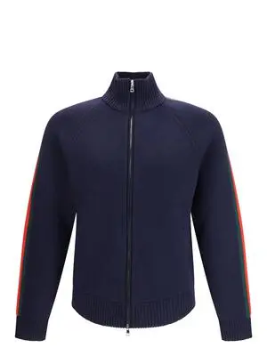 Gucci Zip-up Jacket - Blue