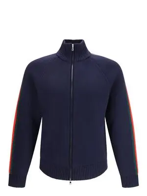 Gucci Zip-up Jacket - Blue