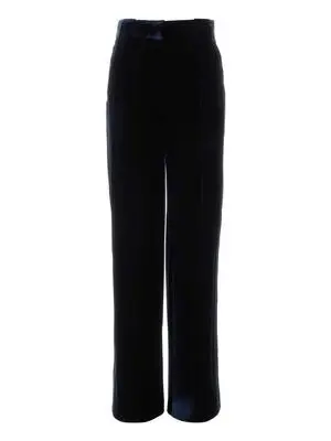 Giorgio Armani Midnight Velvet Pant - Blue