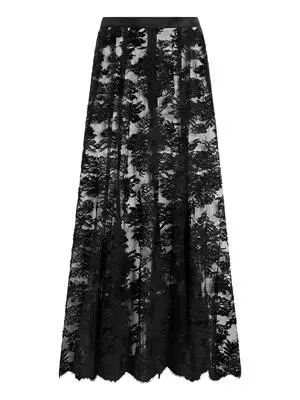 Dolce & Gabbana Chantilly Lace Skirt - Black