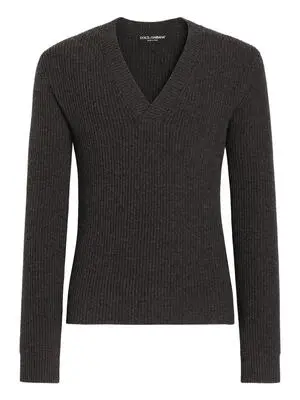 Dolce & Gabbana Virgin Wool Pullover - Grey