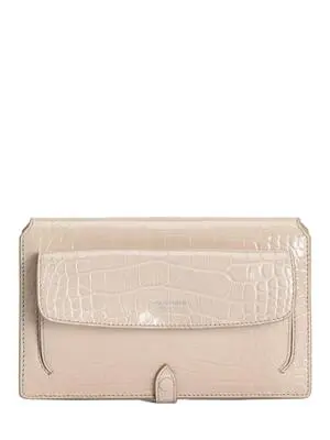 Dolce & Gabbana Alligator Crossbody Minibag - Beige