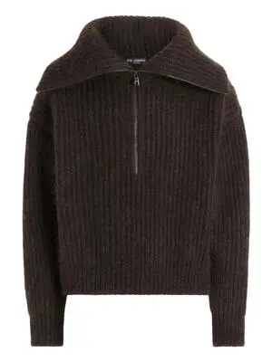 Dolce & Gabbana Wool Blend Pullover - Brown