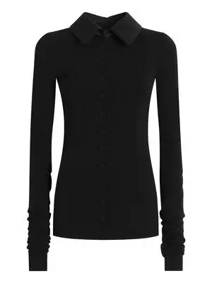 DOLCE & GABBANA Wool Jersey Blouse