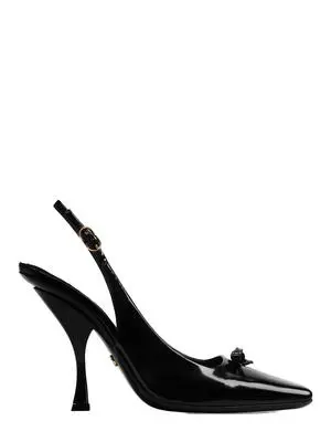 Dolce & Gabbana Calfskin Slingback - Black