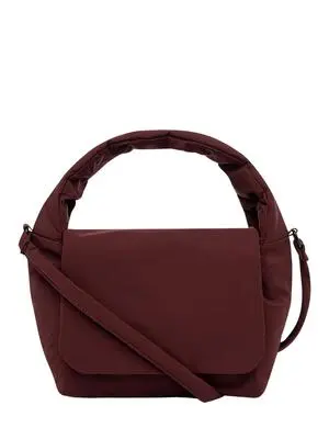 LEFRIK Red Ani Mini Bag Burgundy Red