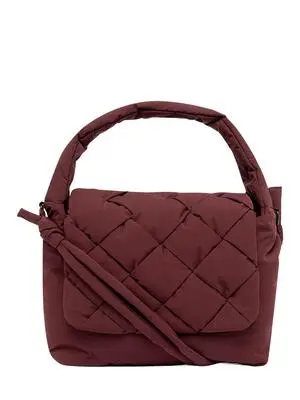 LEFRIK Ani Bag Braided Burgundy - Red