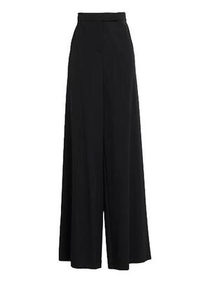 Max Mara Pants Size Virgin Wool - Black
