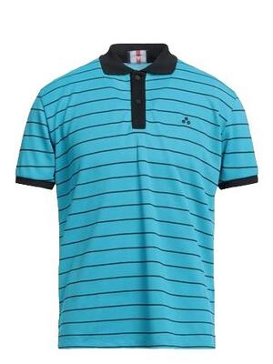 Peuterey Polo Shirt Lime Size Polyester - Blue
