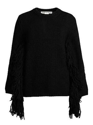 Comme Des Garçons Sweater Size Wool - Black
