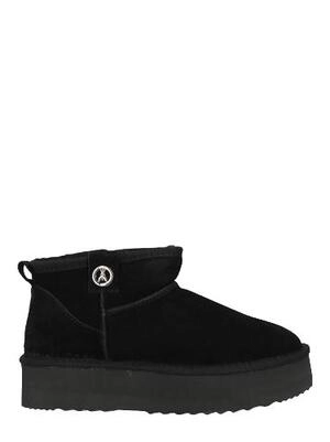 Patrizia Pepe Ankle Boots Size Leather - Black