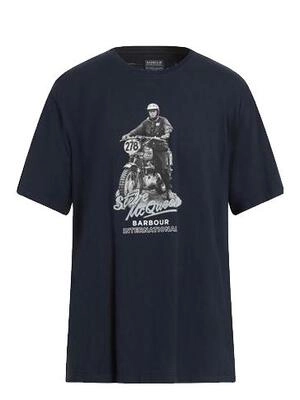 Barbour T-shirt Size Cotton - Navy