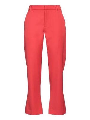 Balmain Pants Size Virgin Wool - Red