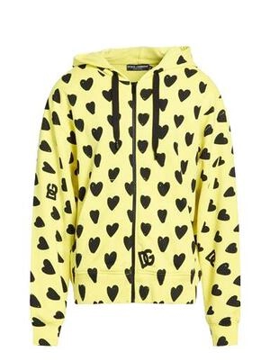 Dolce & Gabbana Sweatshirt Size Cotton, Elastane - Yellow