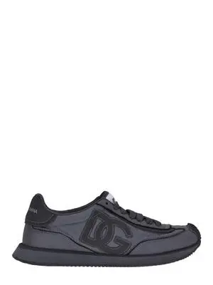 Dolce & Gabbana Leather Sneakers - Black