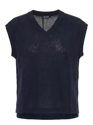 Max Mara Linen Vest - Multicolor