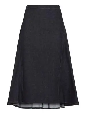 Jacquemus La Jupe De-nimes Lavoir Midi Skirt - Blue