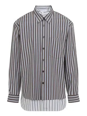 Dries Van Noten Camber Shirt - Brown