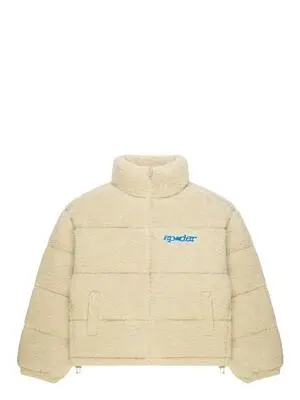 SP5DER Sherpa Puffer Jacket - Cream