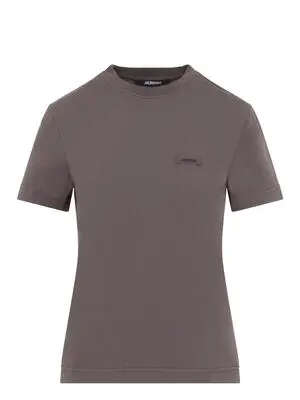 Jacquemus Le Grosgrain T-shirt - Brown