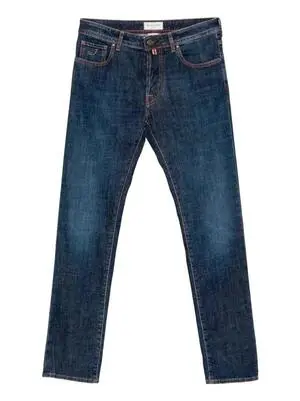 Jacob Cohen Bard` Slim Fit 5-pocket Pants - Multicolor