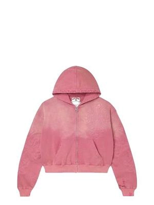 VALE FOREVER Carver Zip Up Hoodie - Pink